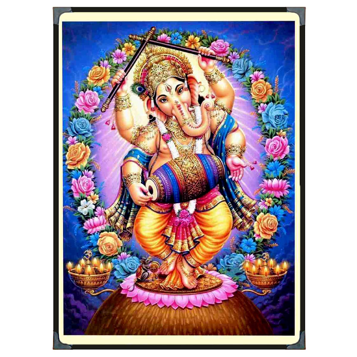 Buy Samy Photo 8mm Wood and Glossy Beading Photos Frames A5 Size (9" X ...