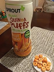 Amazon.com: Sprout Organic Snacks Plant Power Puffs baby Food, 1.5 Oz ...