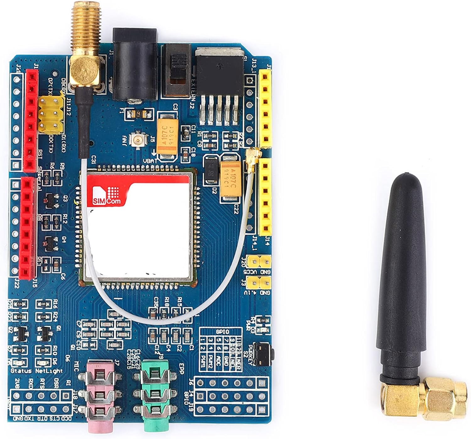 Amazon.com: SIM Development Module,GPRS/GSM Development Board Module ...