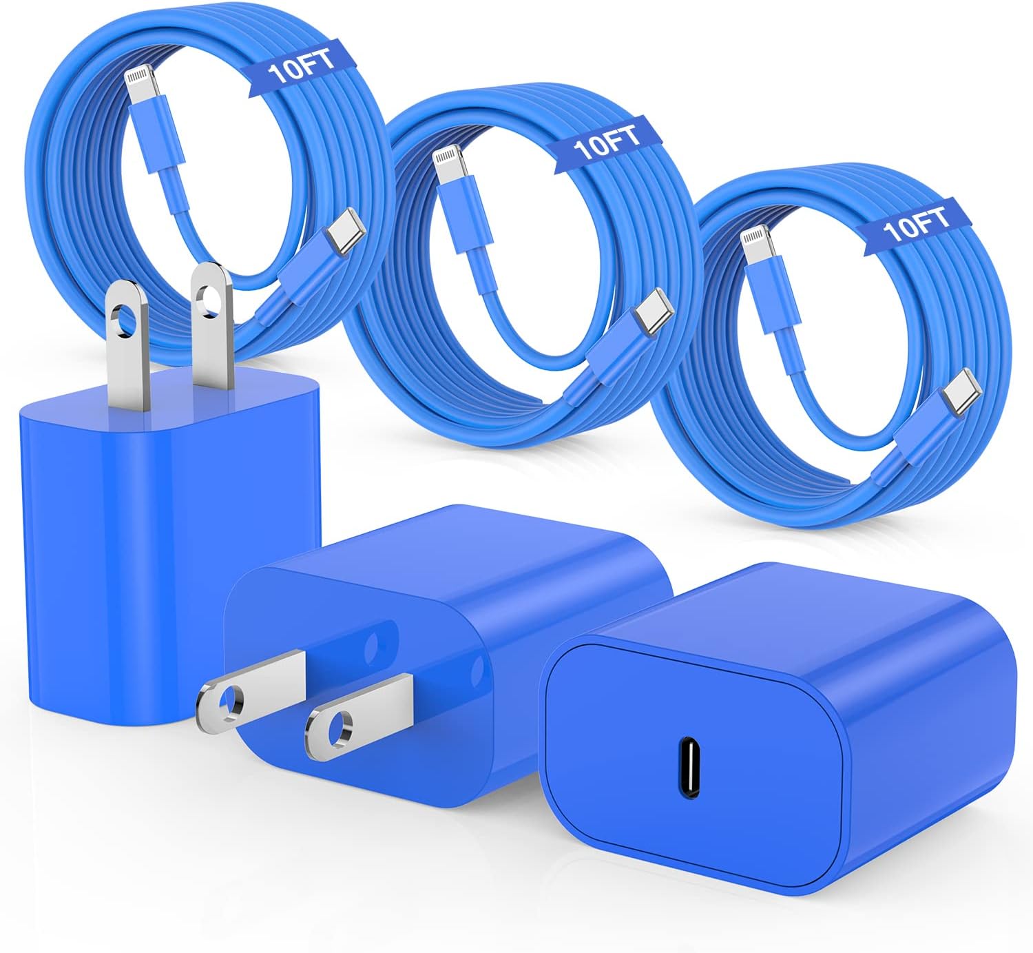 Amazon.com: i Phone Charger, 5W USB to Lightning Cable 6Ft Quick Fast ...