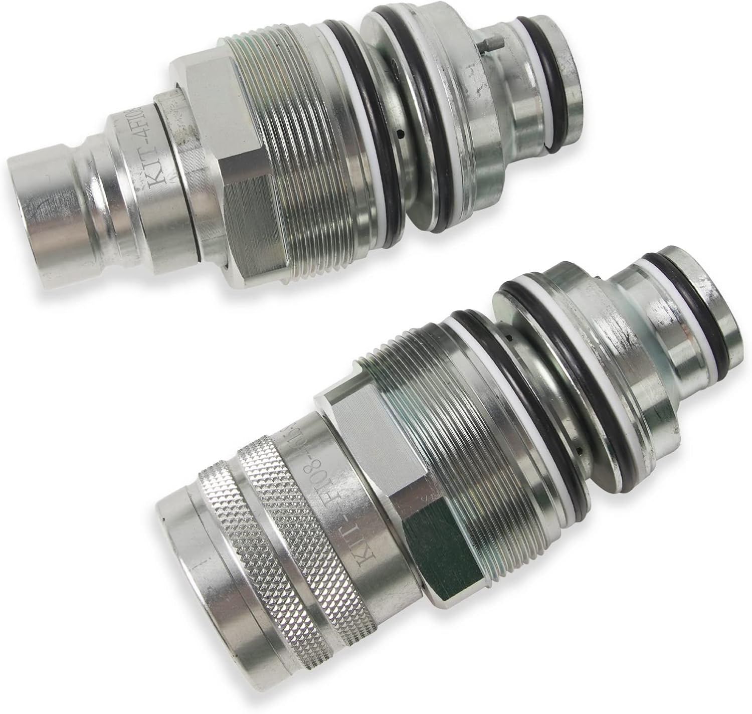 Amazon.com: MIKODA 6680018 6679837 Hydraulic Flat Face Connect Coupler ...