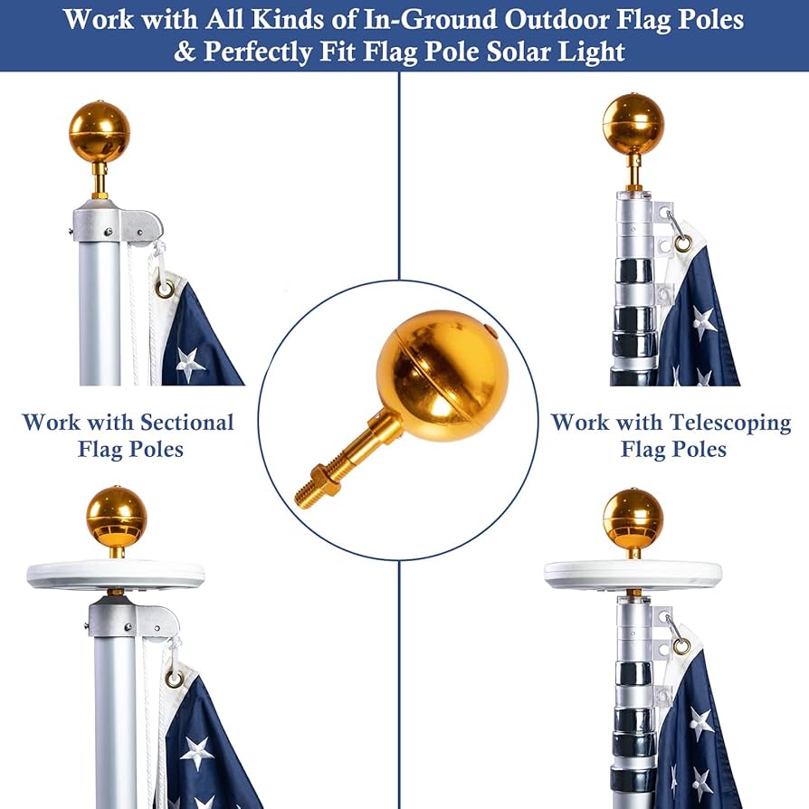 Custom Flag Pole Topper