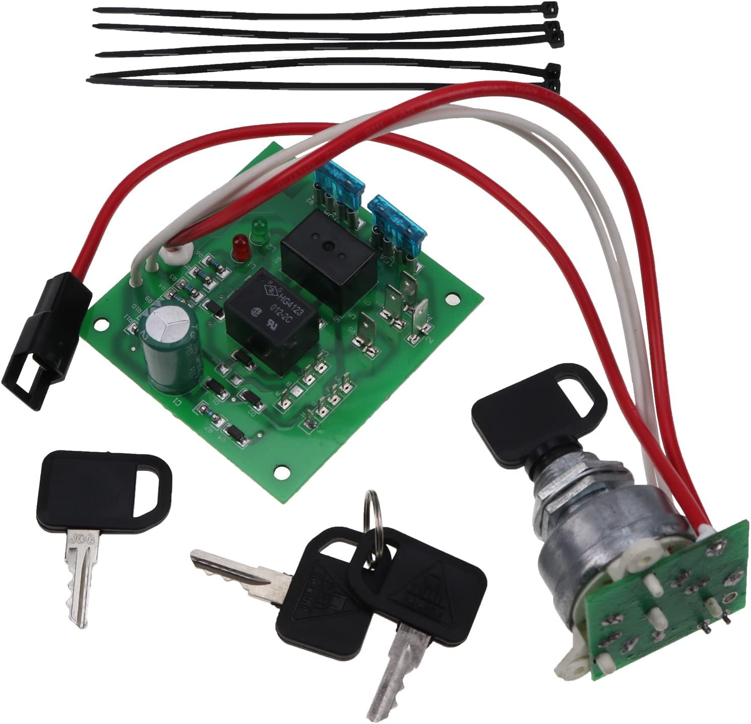 Amazon.com: DVPARTS AM124137 Starter Ignition Switch Module Compatible ...