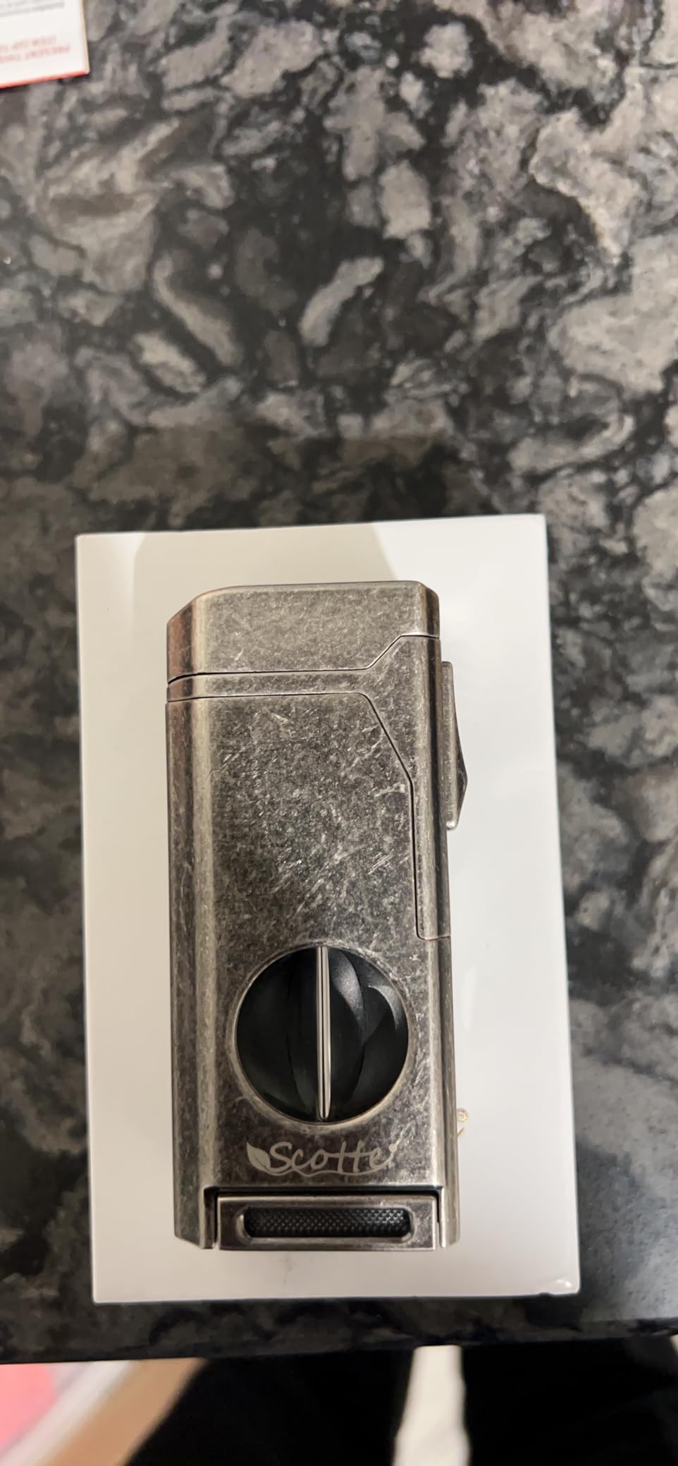 Amazon.com: Scotte Cigar Lighter, Torch Lighter 4 Jet Flame, Refillable ...