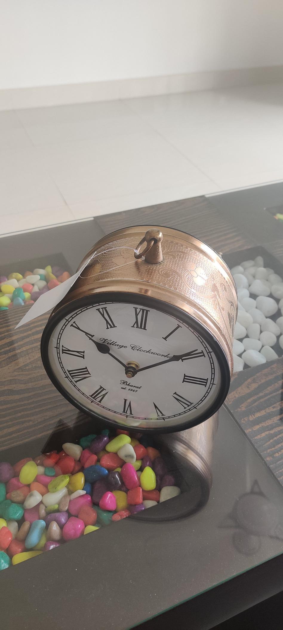 Buy RoyalsCart Double Sided Vintage Station Wall Clock for Home, Living ...