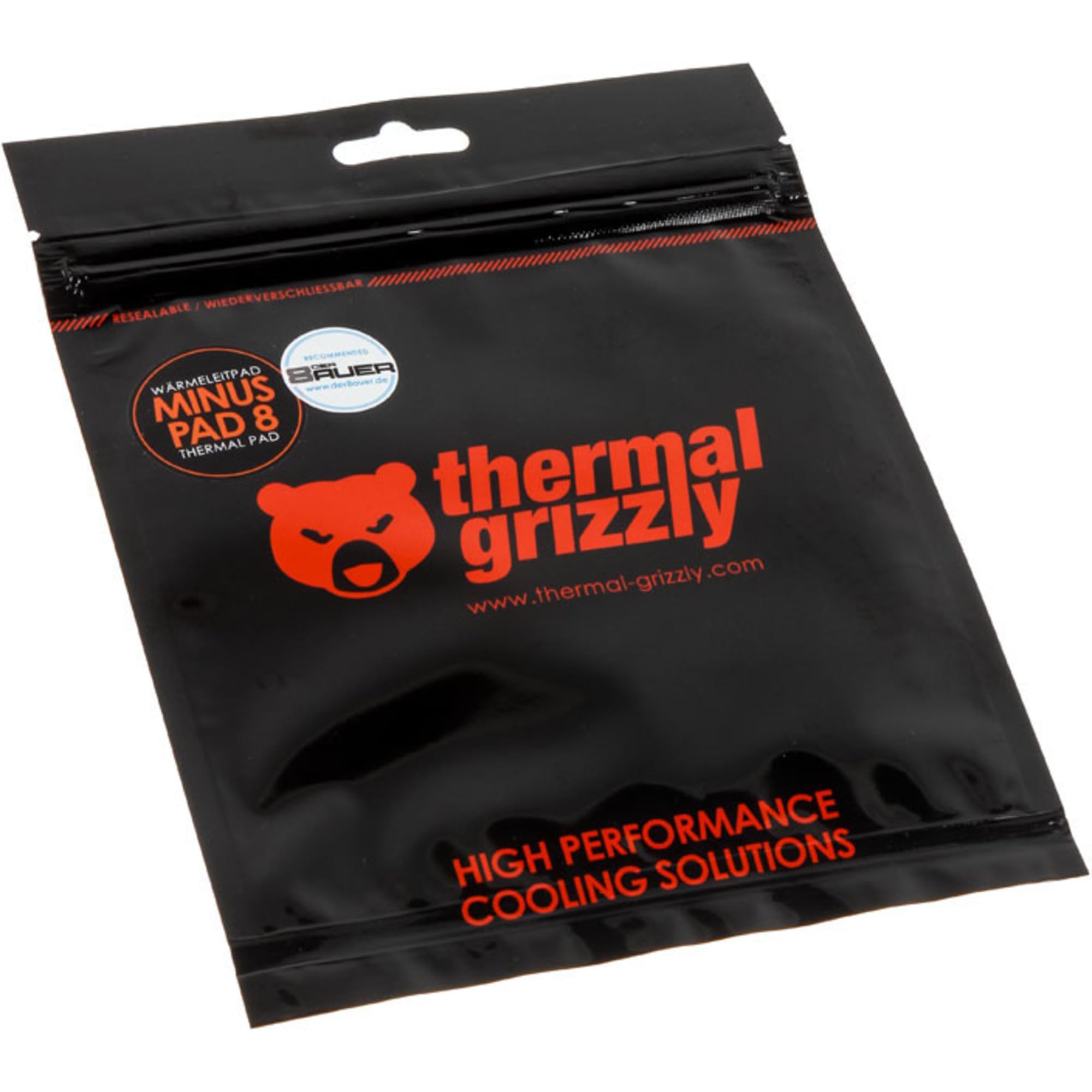 Minus Pad Grizzly Ram Cooler Thermal Grizzly Minus Pad Pro – 2-Pack ...