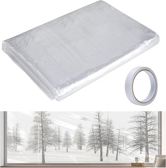 Patio Door Window Insulation Kit for Winter- 87 × 118 Inch Thicken ...