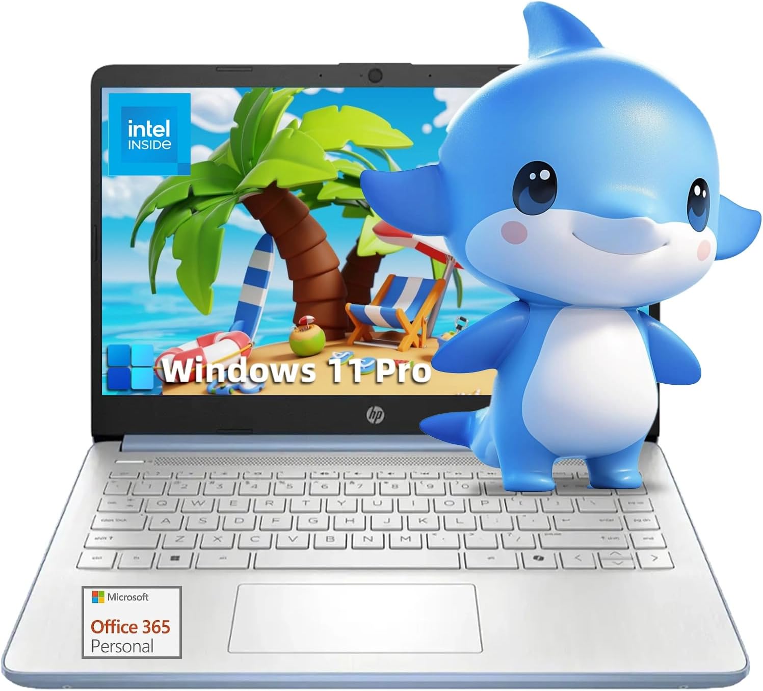 Amazon.com: HP 2025 Laptop for Business & Student - Windows 11 Pro & 1-Year Microsoft Office 365 ...