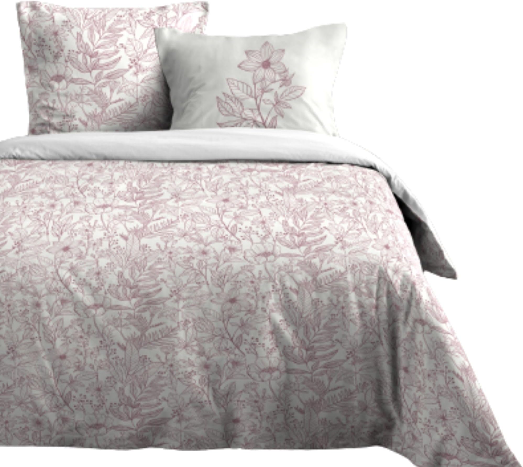 Stof - Parure Housse de Couette Maelys 240x220 cm et 2 taies d'oreiller ...