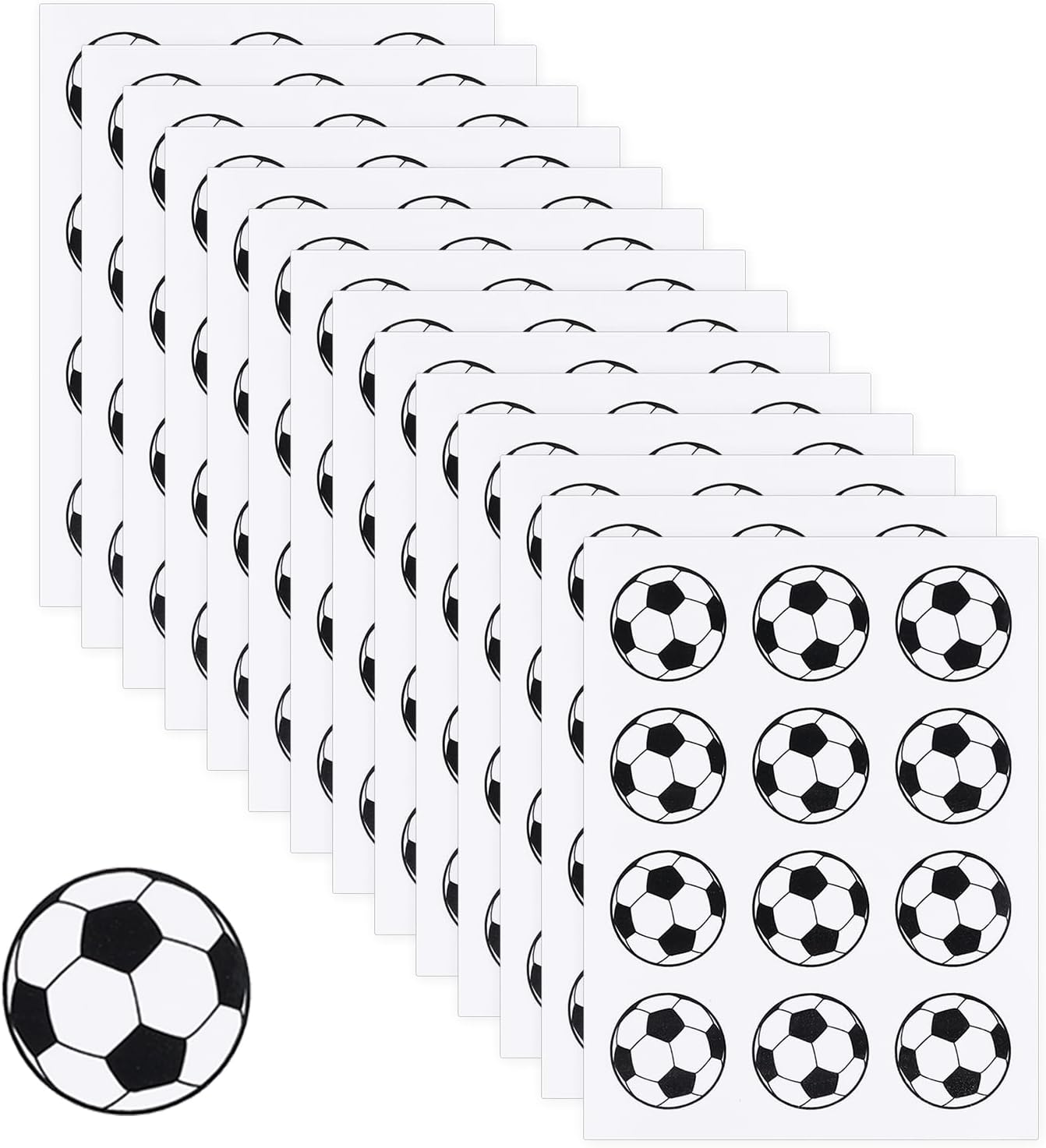 Amazon.com : Soccer Planner Stickers, 0.5inch Sports Scrapbooking Arts ...