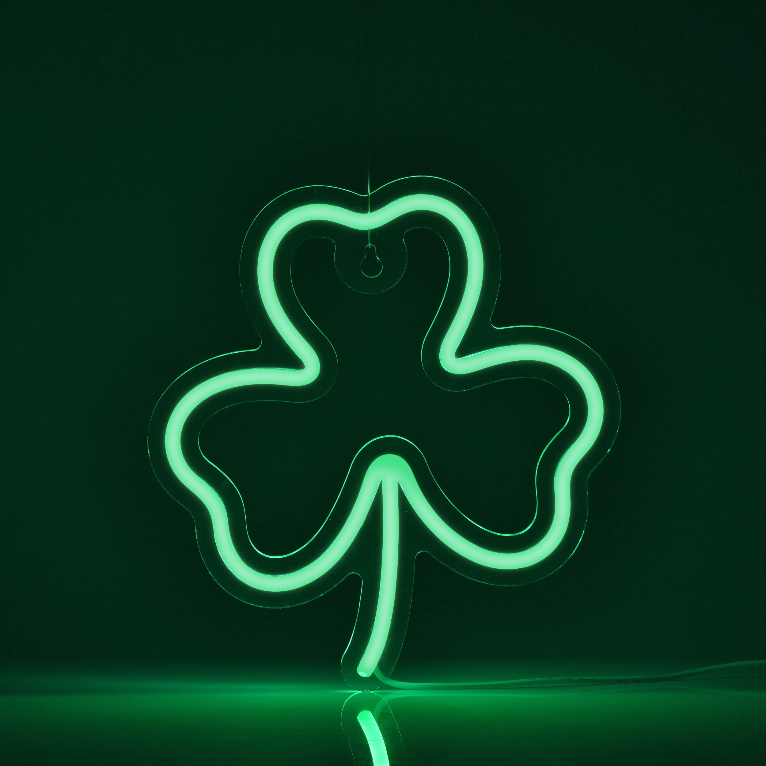 Amazon.com : 11.5 Inch St Patricks Day Decoration Lights, LED Clover ...