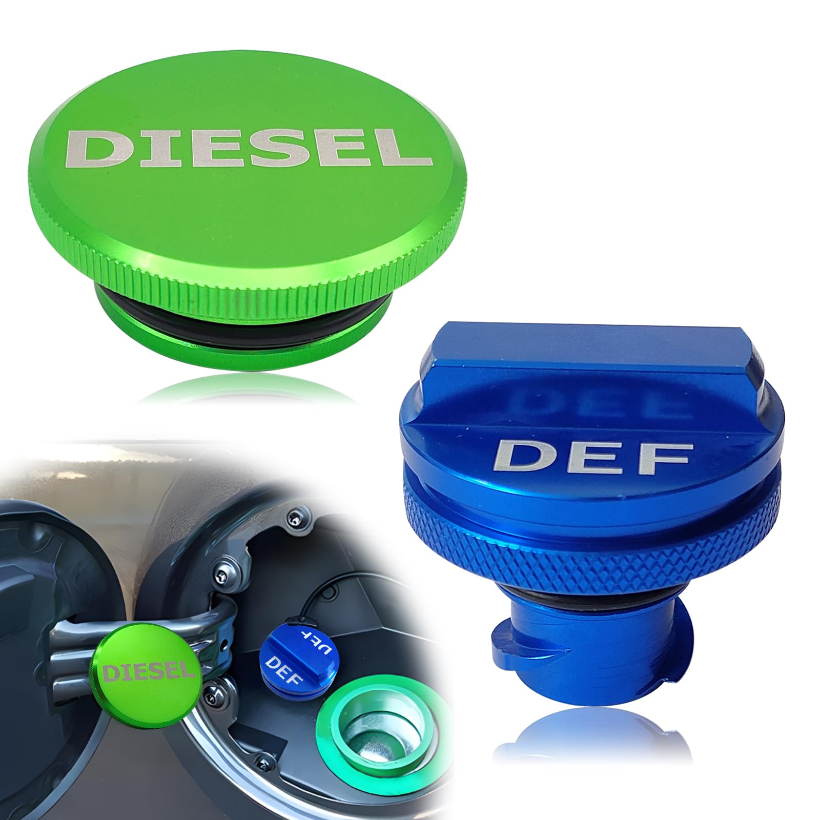 Diesel Fuel Cap Compatible with Dodge Ram, Magnetic Diesel Fuel Cap ...