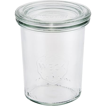 Amazon | ウェック(WECK) モールドシェイプ ガラスキャニスター 170ml 直径Mサイズ WE751 Mold [並行輸入品] | WECK(ウェック) | 保存容器・キャニスター 通販