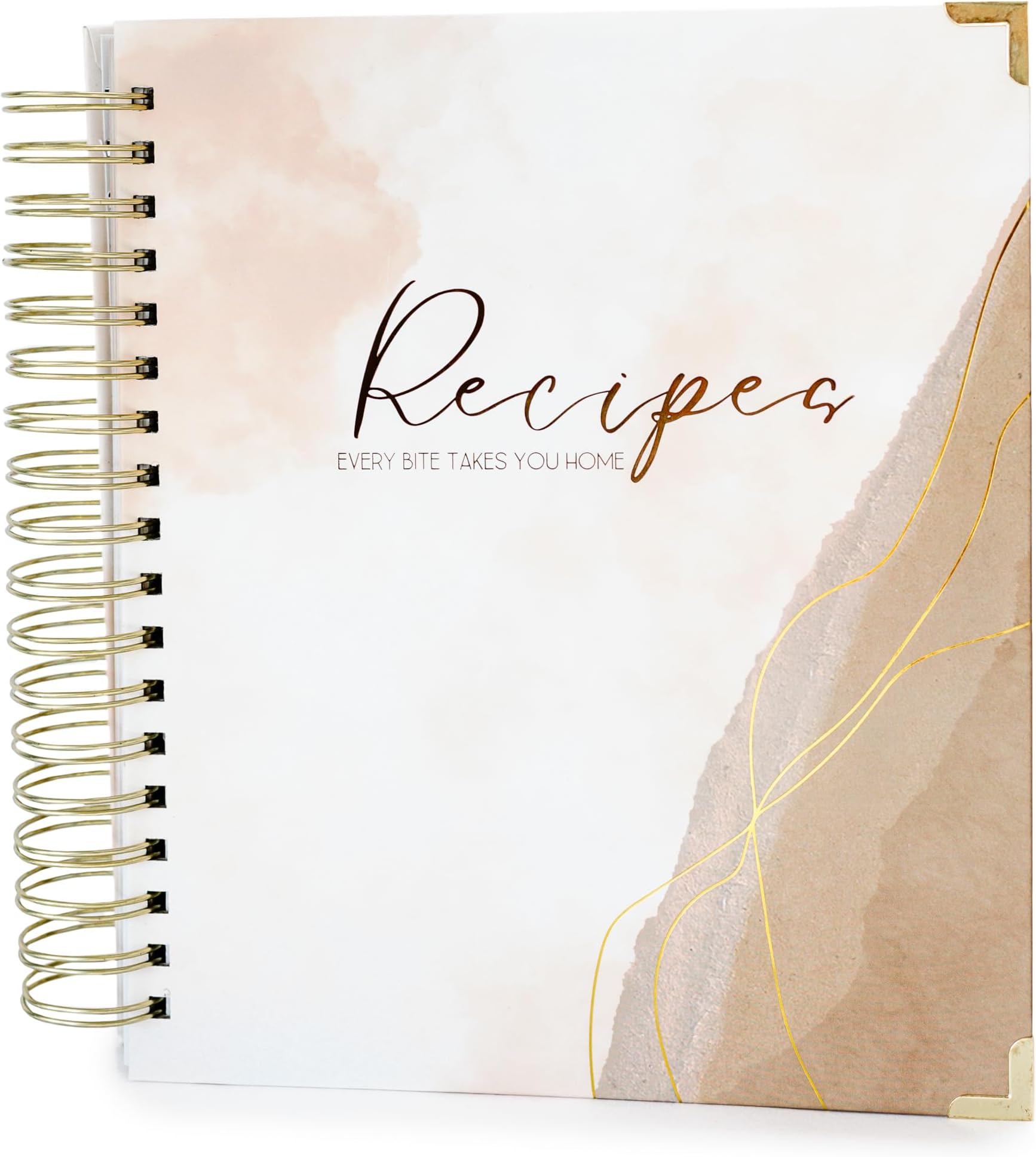 Amazon.com: Recipe NoteBook to Write in Your Own Recipes, 7" x 9 ...