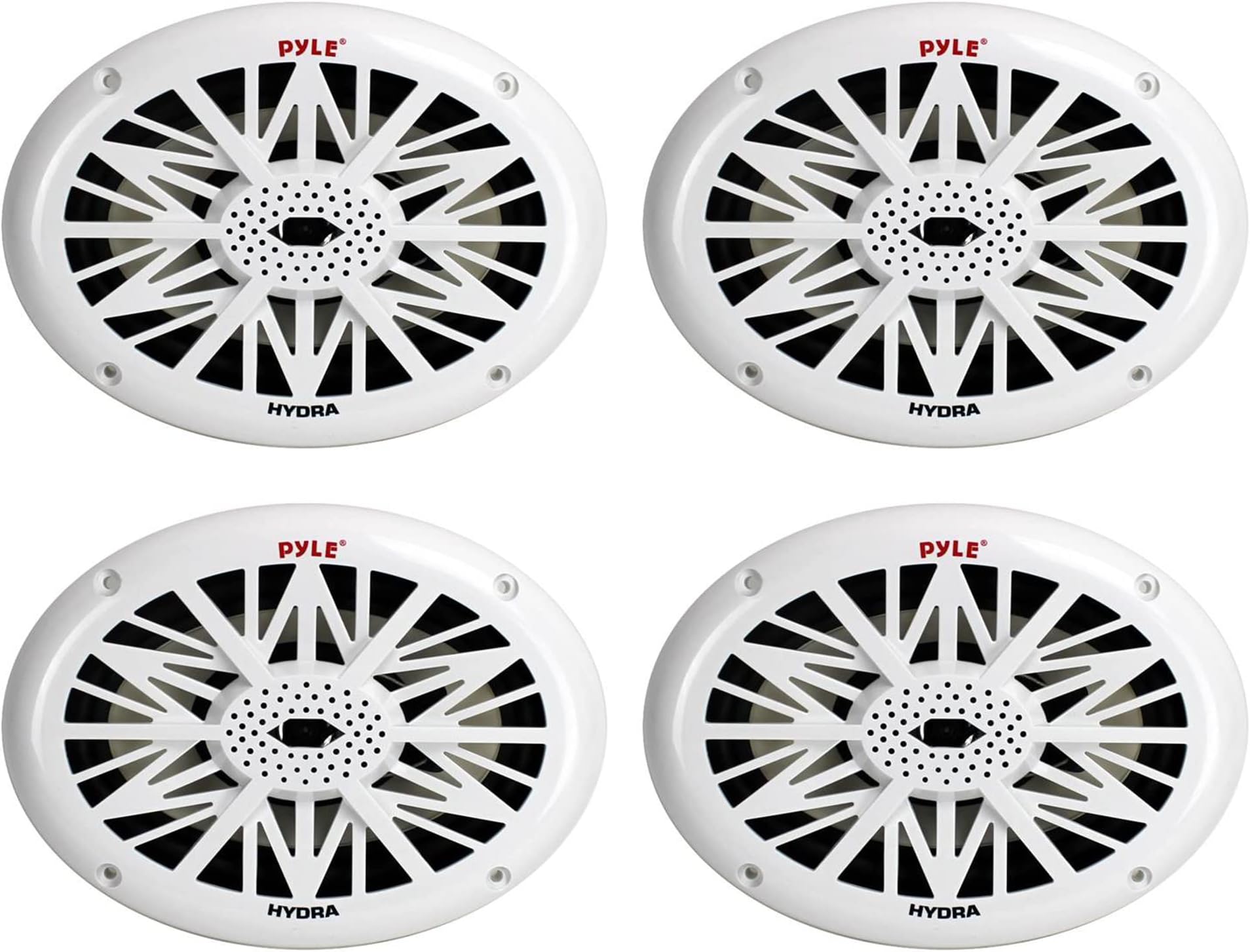 Amazon.com: Pyle 6x9 Inch Dual Marine Speakers - 2 Way Waterproof and ...