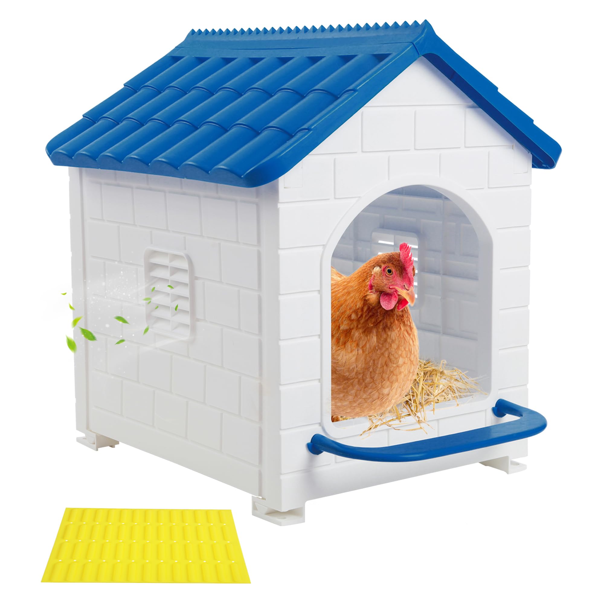 Snapklik.com : HiCaptain Chicken Nesting Box, Plastic Compartment ...