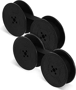 BOHUIZ Pack of 2 Typewriter Ink Ribbon, Double Pack Typewriter Ribbon ...