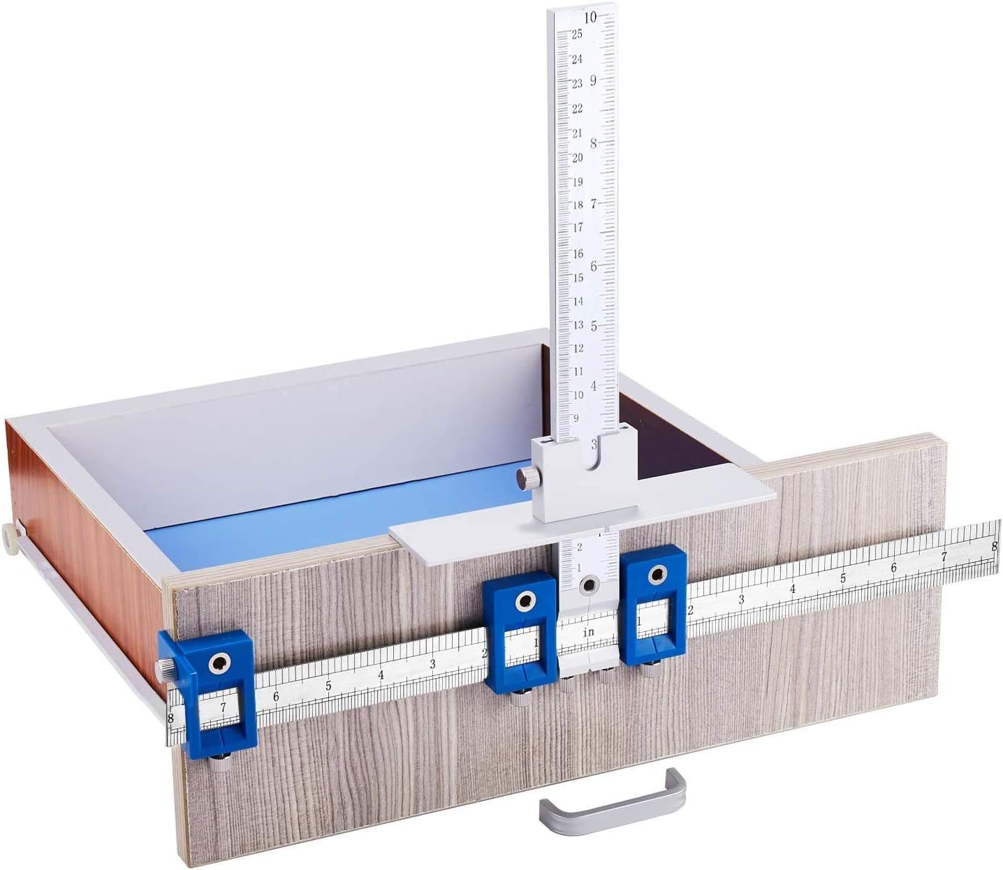 TOURACE Cabinet Hardware Jig for Handles and Knobs Aluminum Alloy Drill ...