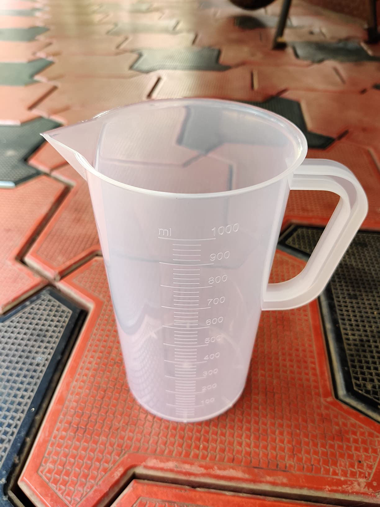 AANIJ® Plastic Transparent Measuring Mug 1000 ml for Kitchen Cooking ...