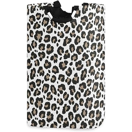 Amazon.com: ALAZA Large Laundry Basket Leopard Print Animal Cheetah ...