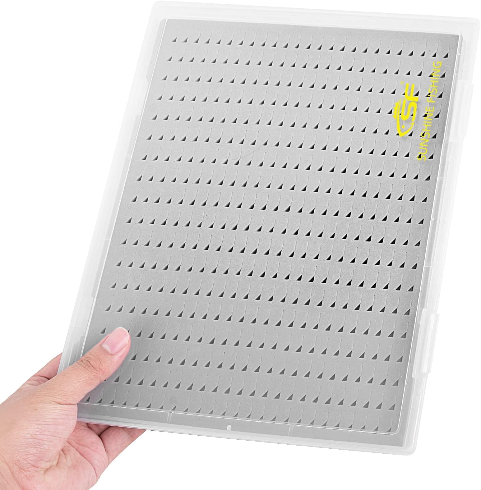 Amazon.com: 2 PC Fly Box Float Tackle Box Grip Foam Fly Fishing Tackle ...