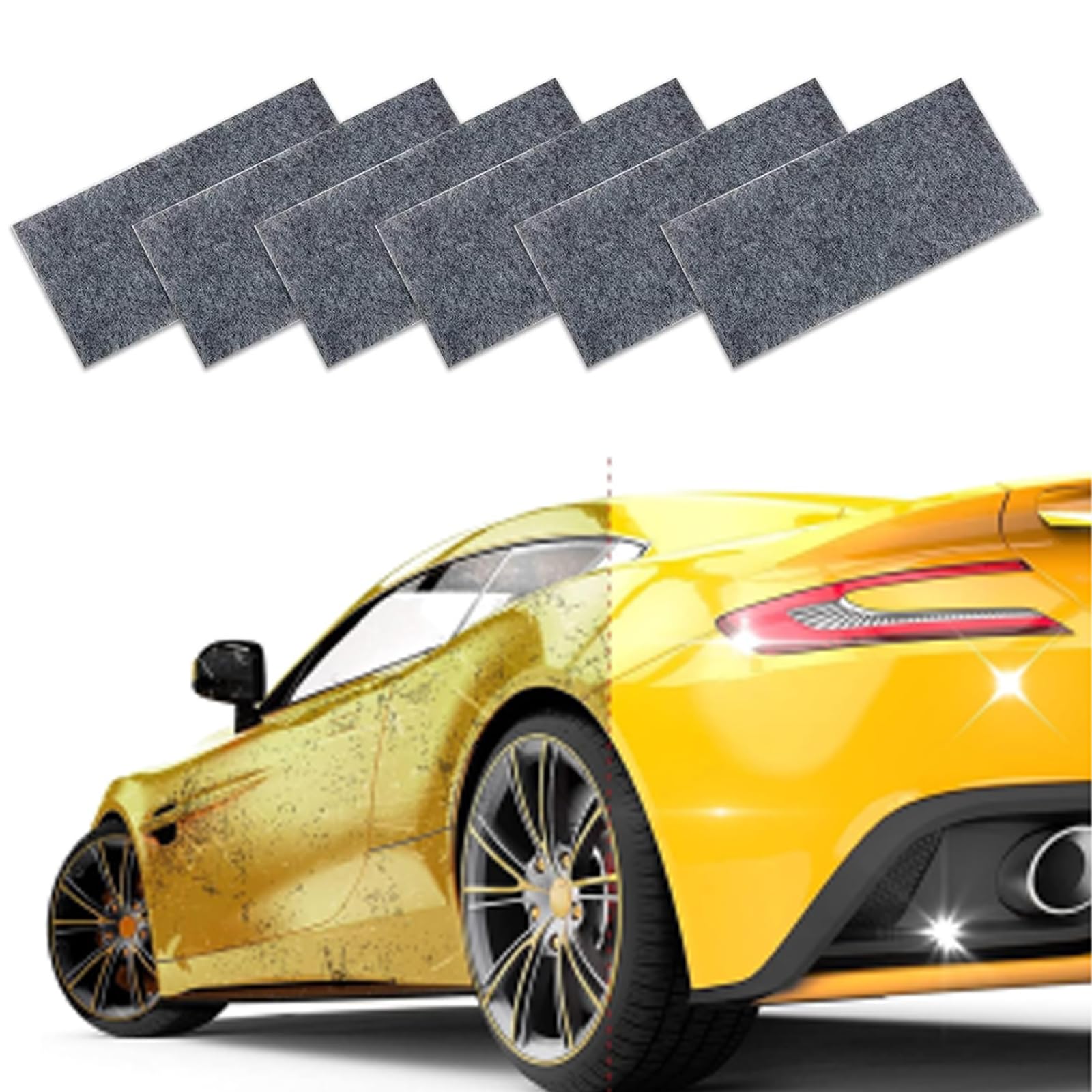 Car Scratch Repair Kit YANHAIGONG Summer Saving!Nano Sparkle Cloth For ...