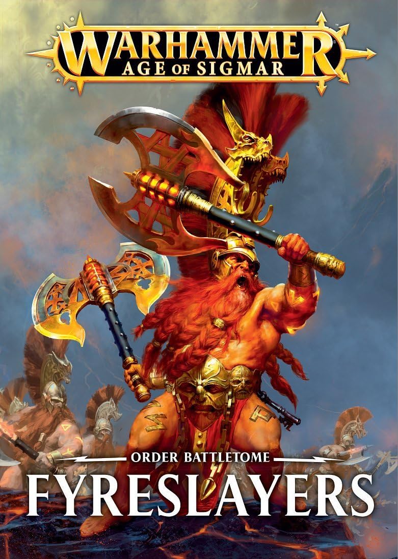 Amazon.com: Warhammer Age of Sigmar FYRESLAYERS Battletome