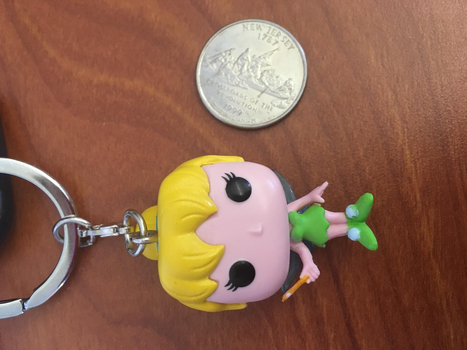 Amazon.com: Funko POP Keychain: Disney - Tinkerbell Action Figure ...