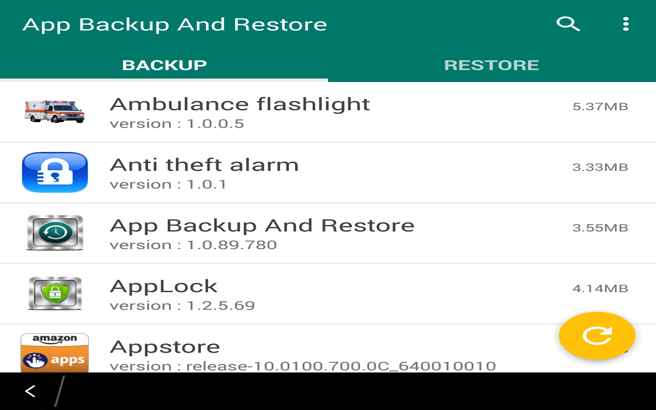 App Backup & Restore - App on Amazon Appstore