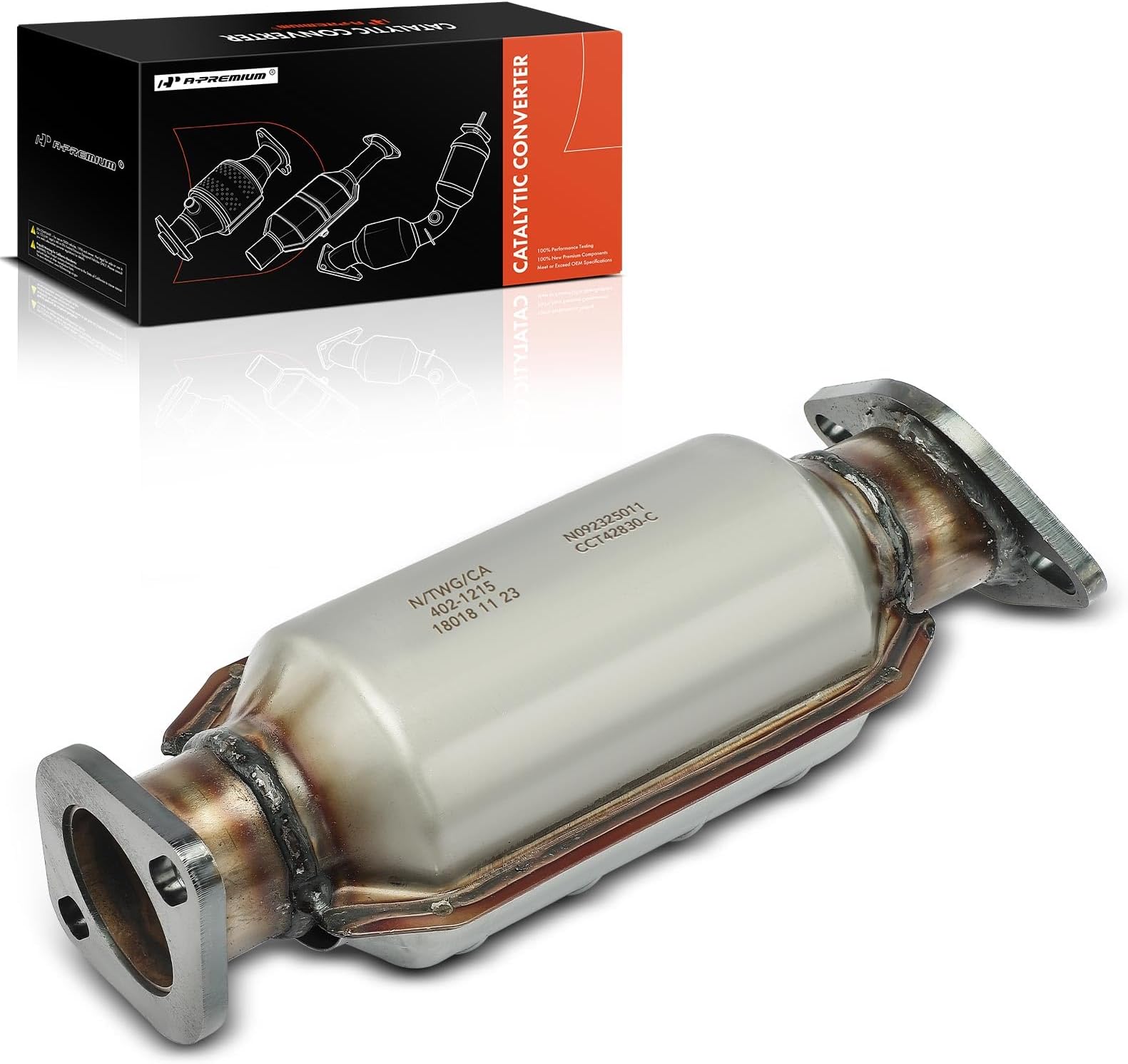 EPA Approved Rear Catalytic Converter Fits 2009-2012