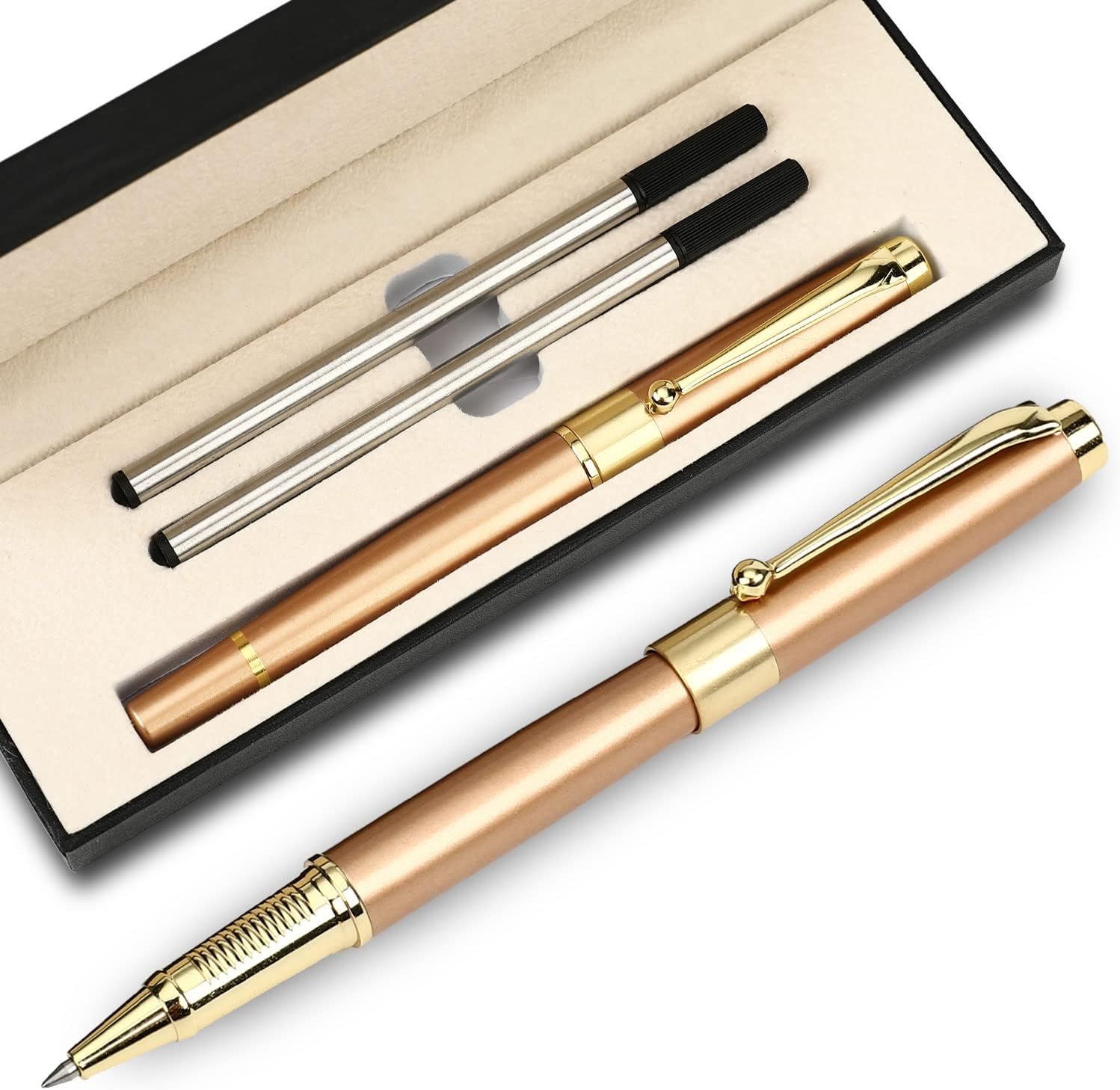 Amazon.com : YIVONKA Luxury Ballpoint Pens Best Ball Pen Gift Set for ...