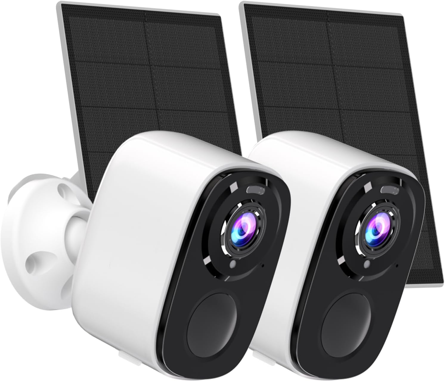 Amazon.com : Viseefocu Solar Security Cameras Wireless Outdoor for Home ...