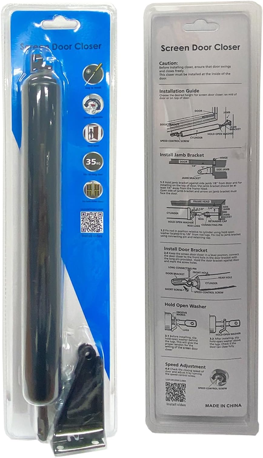 Amazon.com: Stanley Hardware S748-302 CD1708 Air-Controlled Door Closer ...