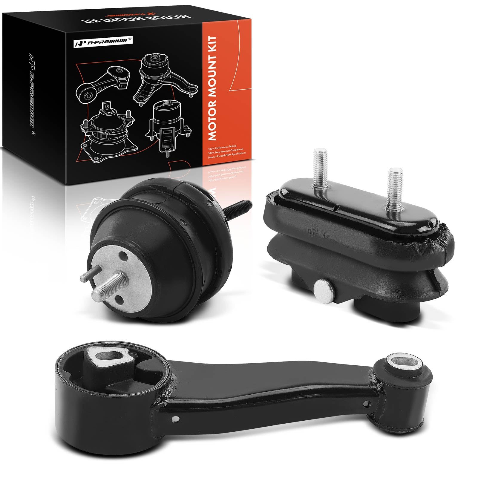 A-Premium 3PCS Engine Motor Mount and Transmission Mount and Torque ...