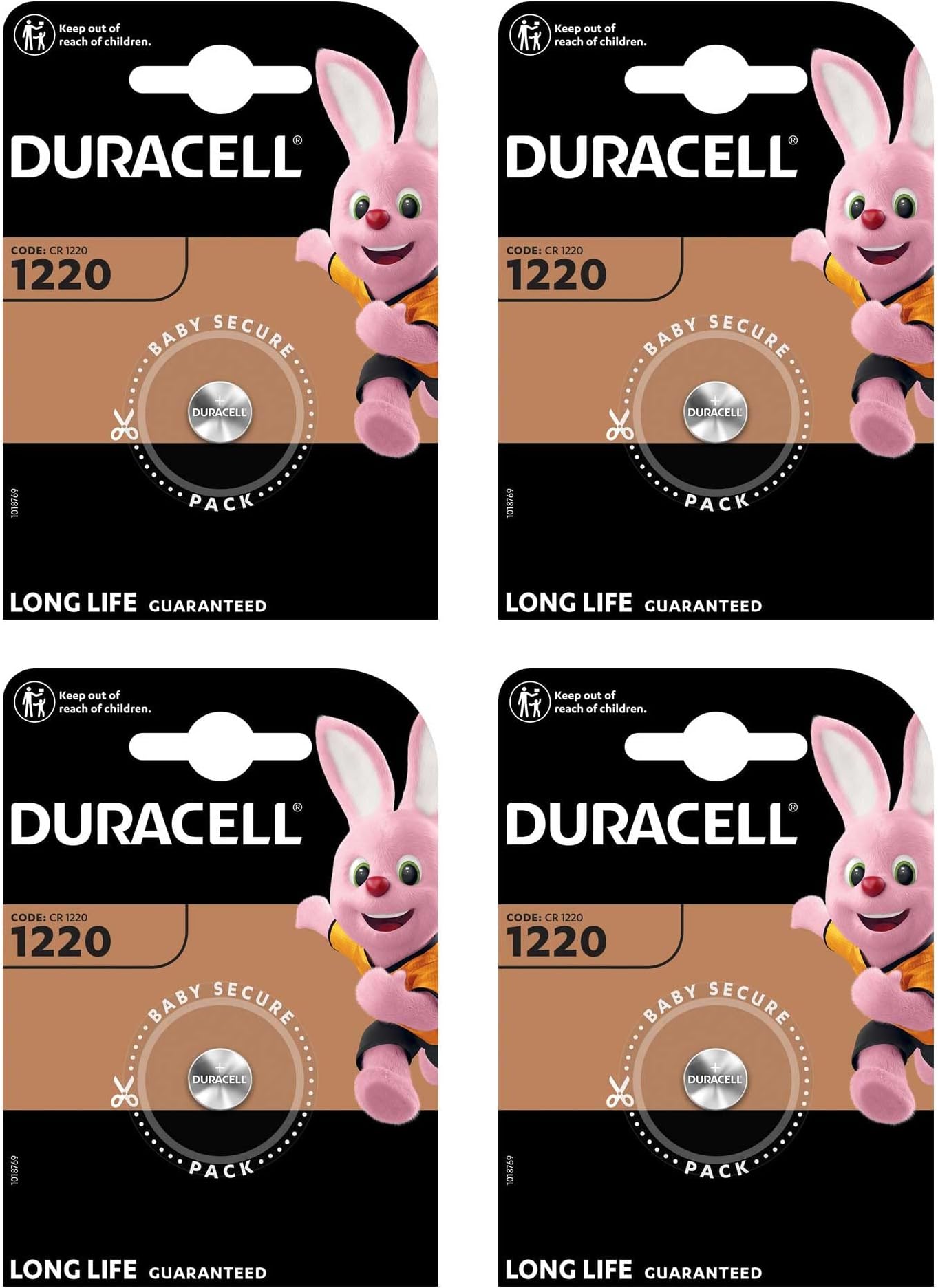 EEMB Piles CR2032 Lot de 5 Pile Bouton Lithium CR 2032 3V Ronde Plate ...