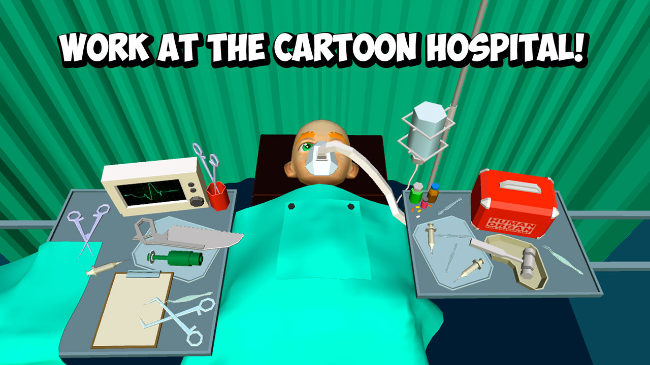 Aplicación Crazy Cartoon Surgeon 3D en Amazon Appstore