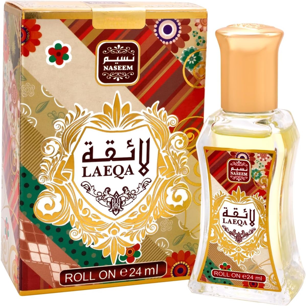 Buy NASEEM Laeqa Roll On Perfume Oil for Men & Women, Alcohol-Free ...