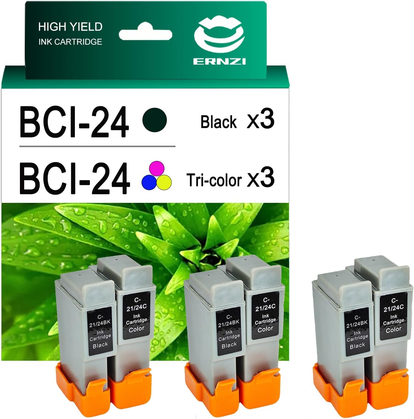 Amazon.com: Replacement BCI-24 Ink Cartridge Compatible for Canon BCI ...