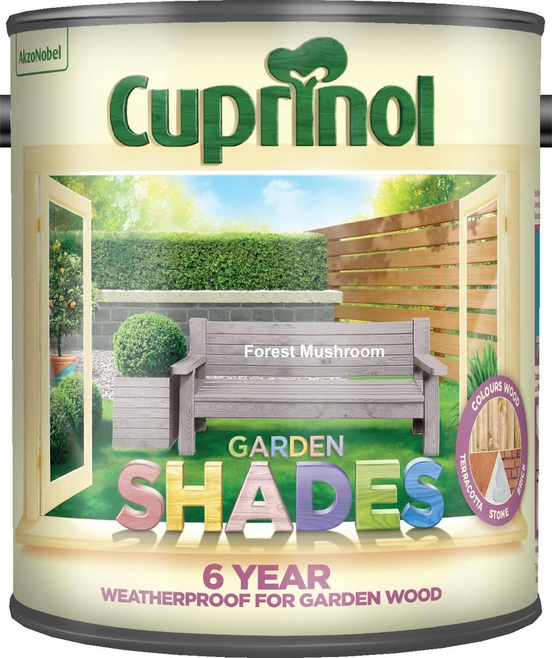 Cuprinol 2.5 Litre Garden Shades Special Mix Colours Mellow Moss ...