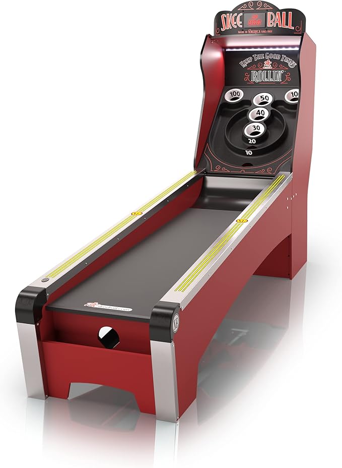 Amazon.com : Skee-Ball Deluxe - an Arcade Table Machine Game for Home ...