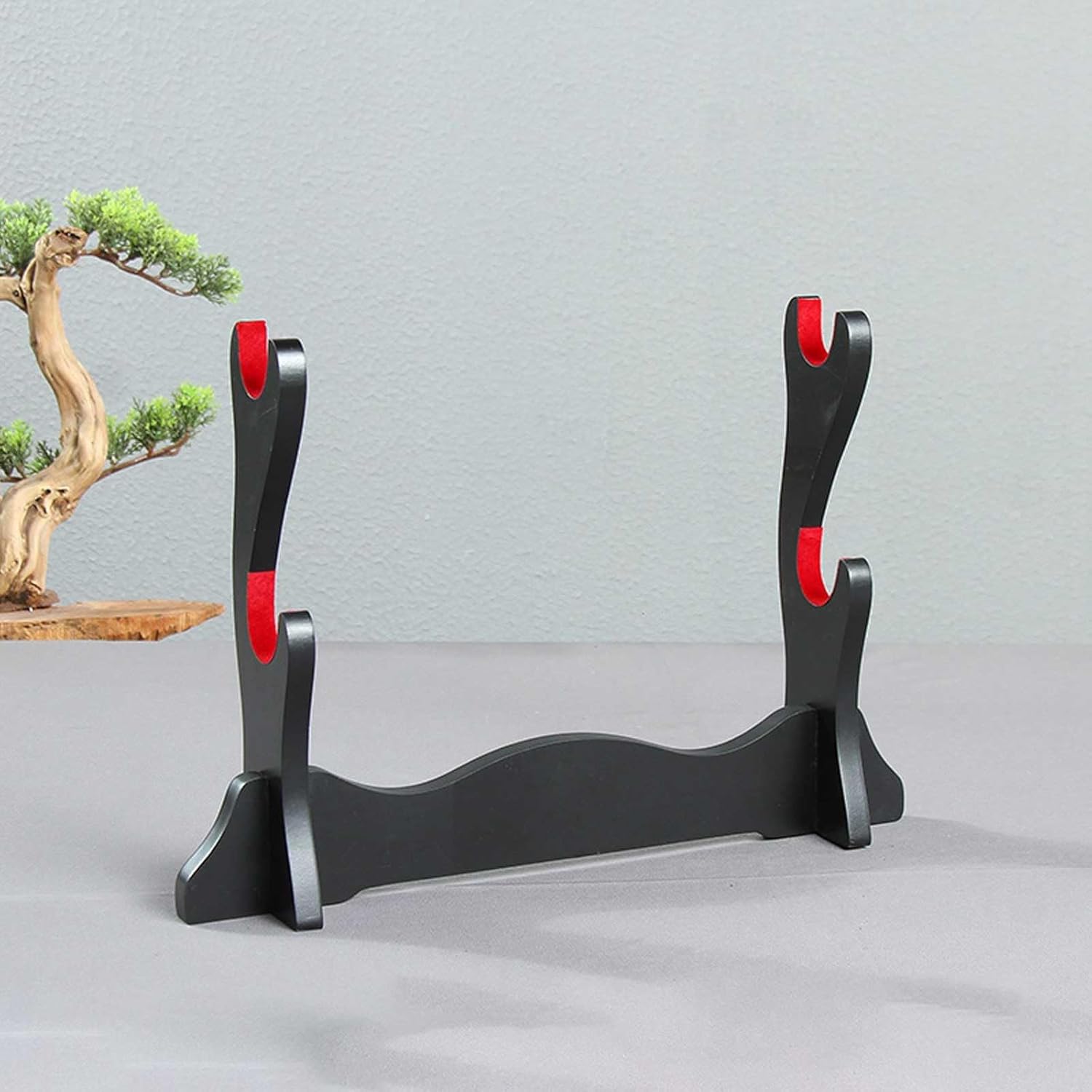 Amazon.com: NIXNUT Sword Holder,Katana Display Stand,Solid Wood Sword ...