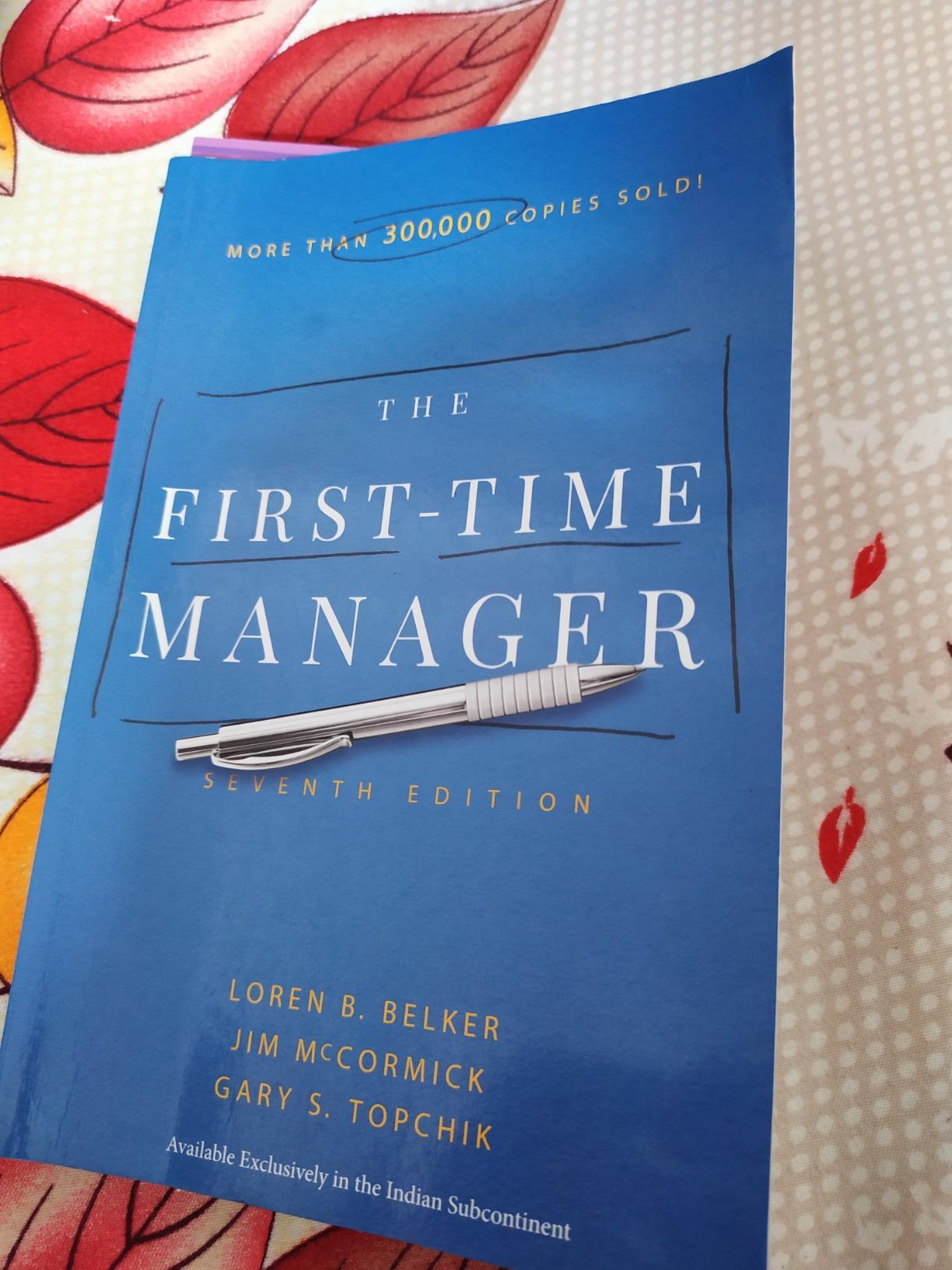 The First-Time Manager : McCormick, Jim: Amazon.in: Books