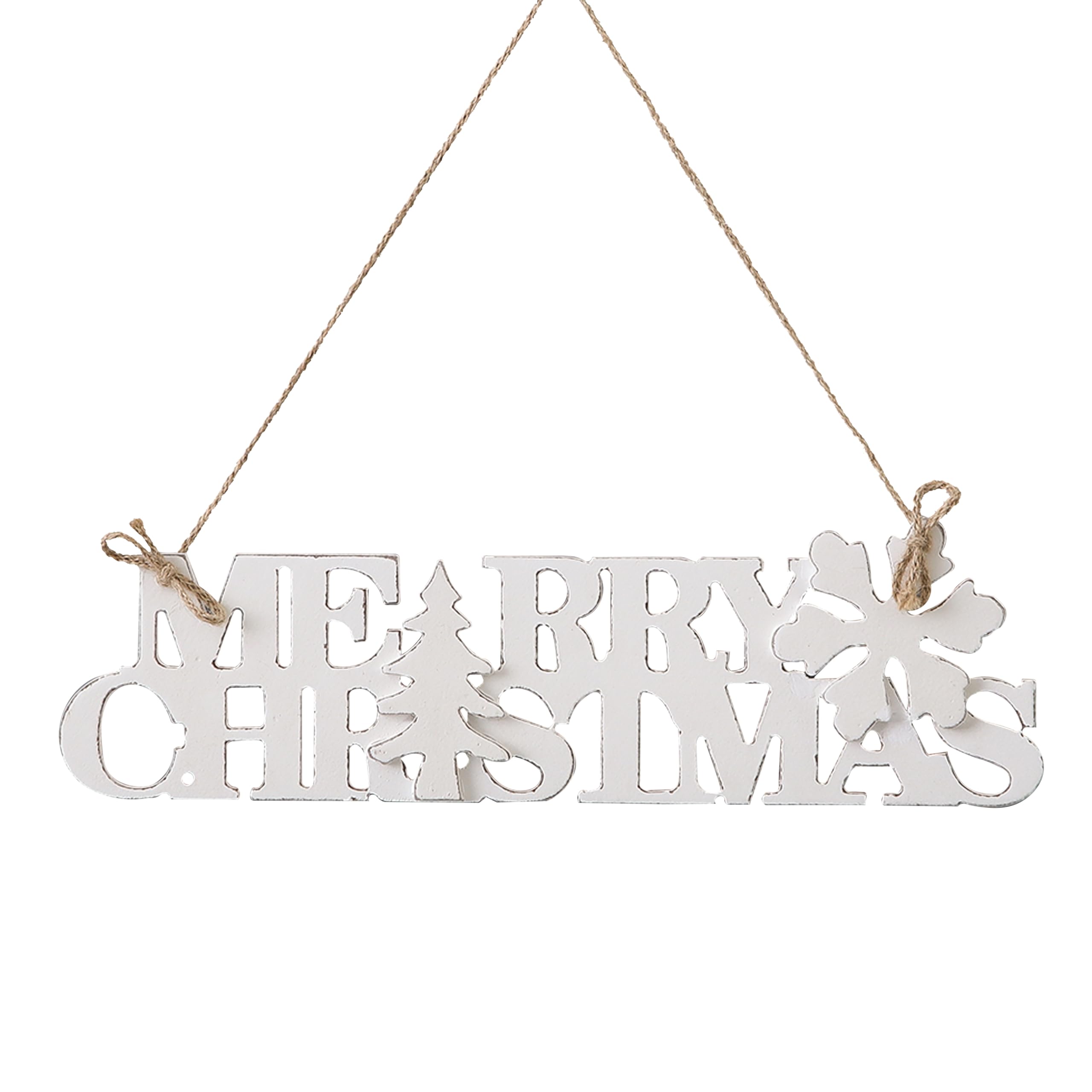 Amazon.com: Sintosin Rustic Merry Christmas Sign for Door 16 Inch, Wall ...
