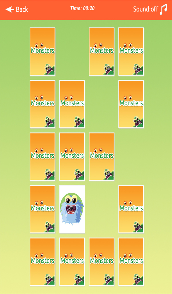 Monsters Memory Match - App on Amazon Appstore