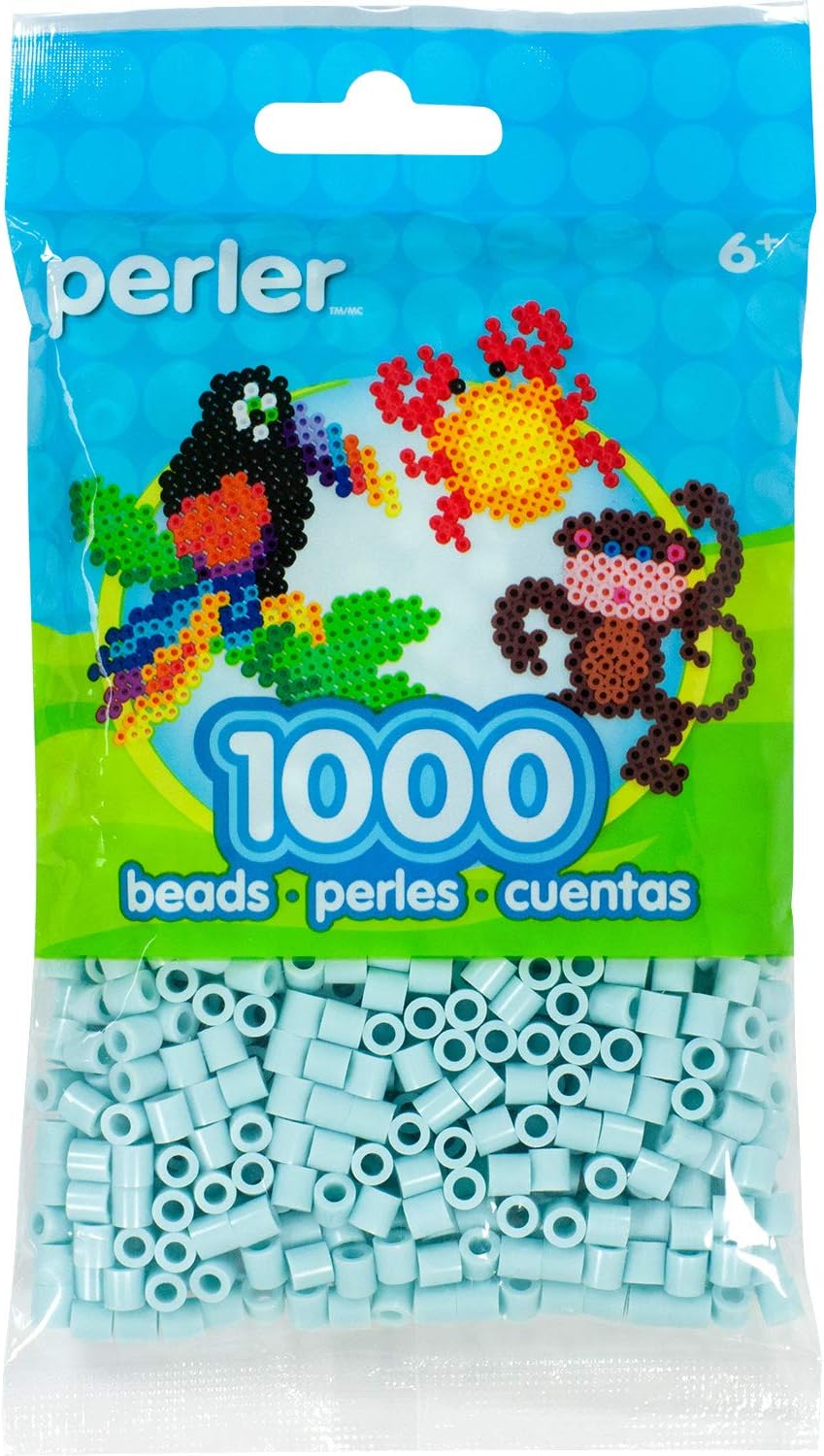 Amazon.com: Perler Bead Bag 1000, Bundle of Pewter and Charcoal (2 Pack)