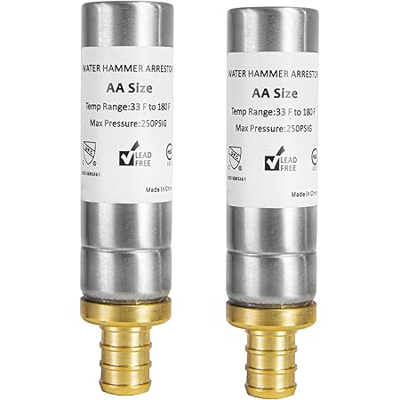 2-Pack EFIELD MH-111 1/2-Inch Straight Pex Barb Crimp Connection F1807 ...