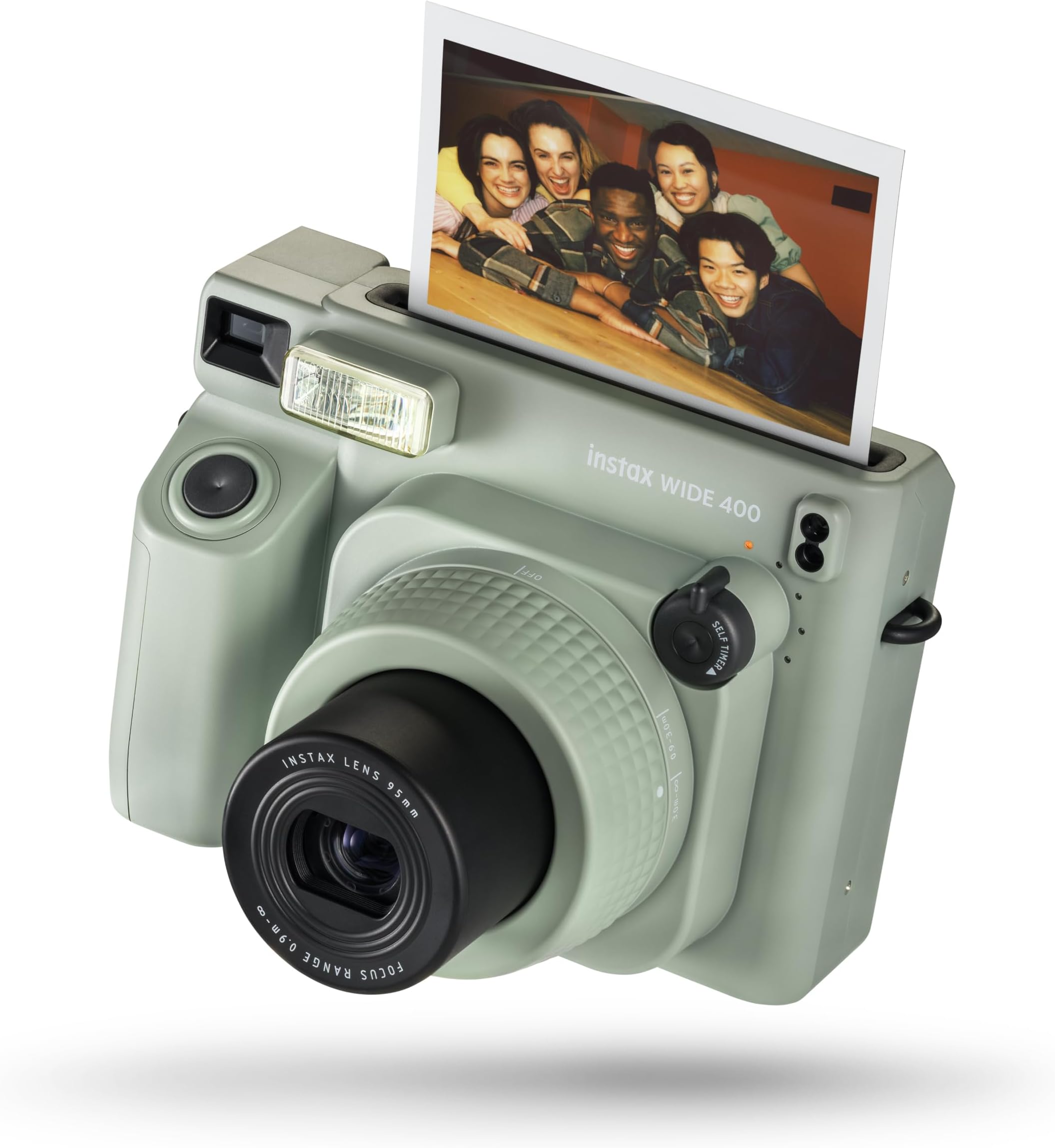 Amazon.com : Fujifilm INSTAX Wide 400 Instant Camera - Sage Green ...