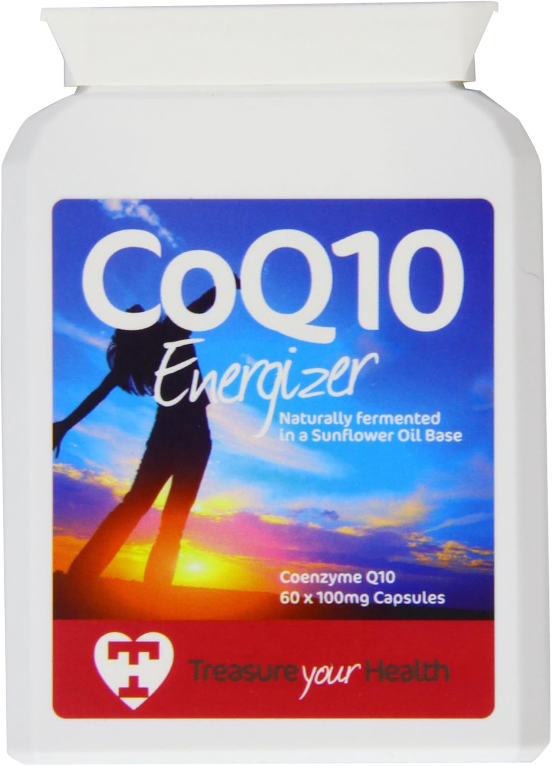 Treasure Your Health 100mg High Strength Coenzyme Q10 - Pack of 60 ...