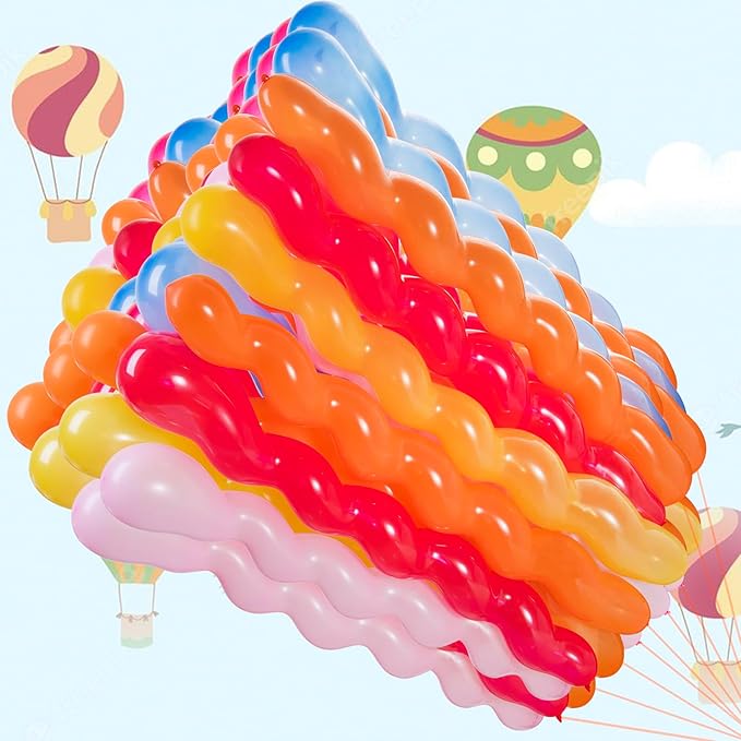 Amazon.com: 210pcs 260 Pastel Long Balloons, Long Balloons for Balloon ...