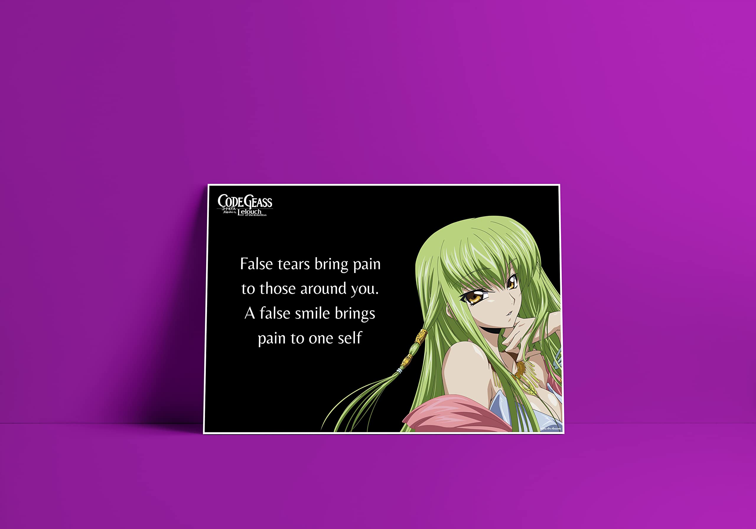 Awesome Code Geass Quotes 33 Of The Deepest Code Geass Quotes That